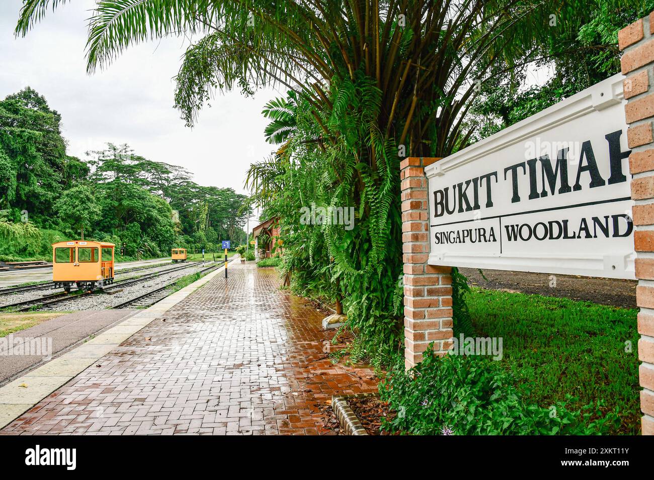 Rail Corridor sights along Bukit Timah Road, Singapore Stock Photo - Alamy
