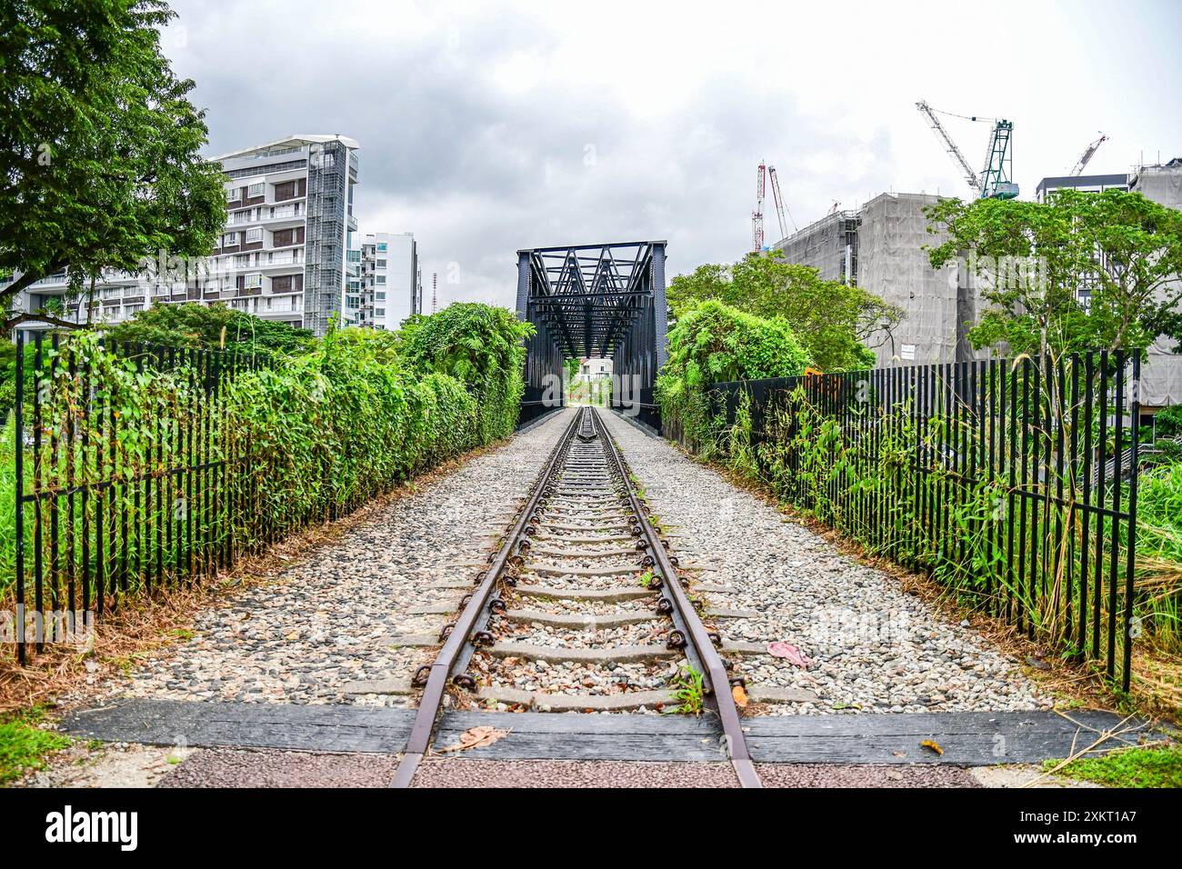 Rail Corridor sights along Bukit Timah Road, Singapore Stock Photo - Alamy