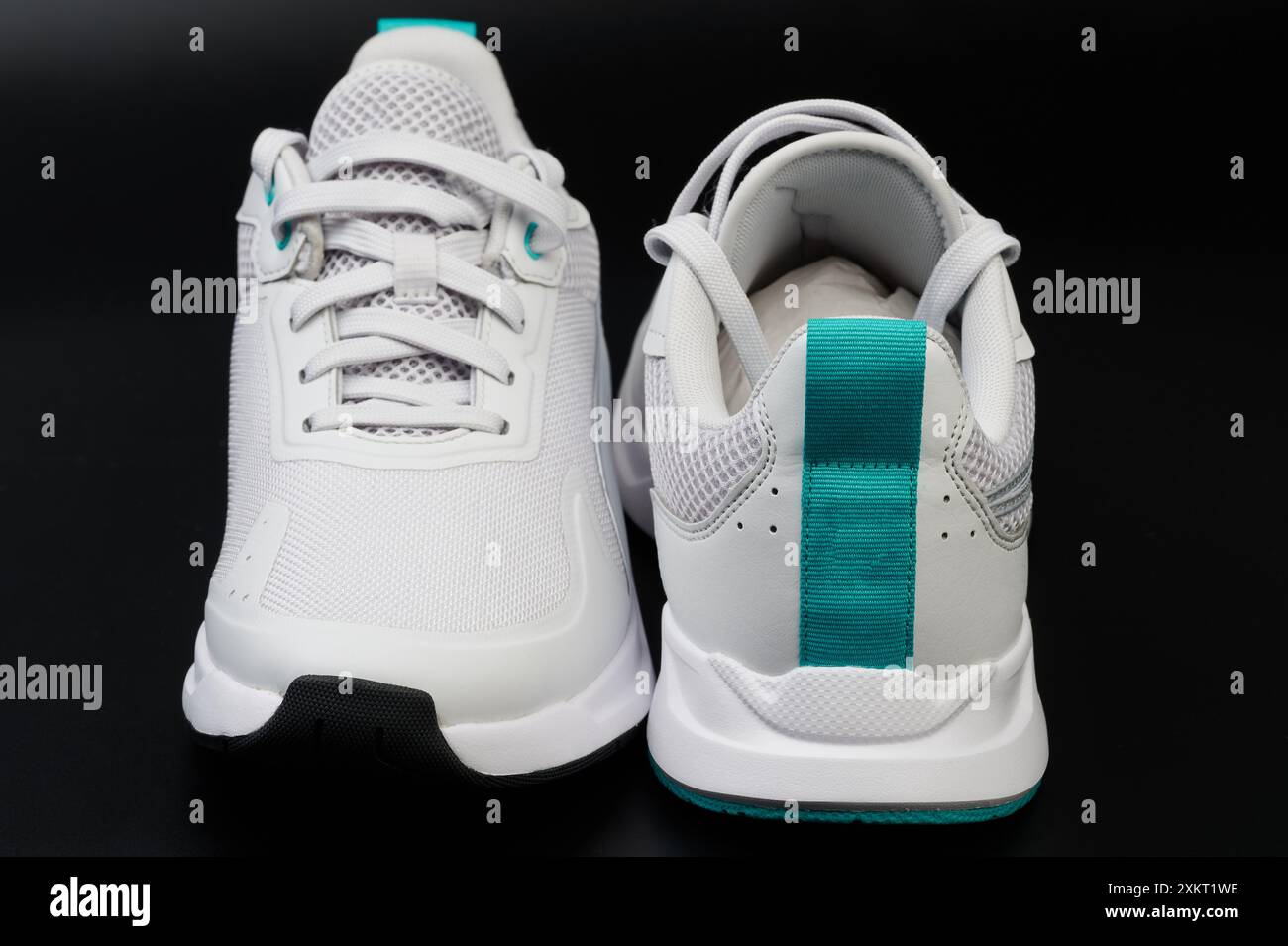 Pair sport shoes front view isolated hi-res stock photography and ...