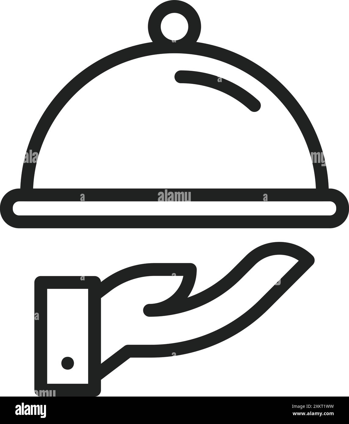 Waitstaff vector vectors hi-res stock photography and images - Alamy