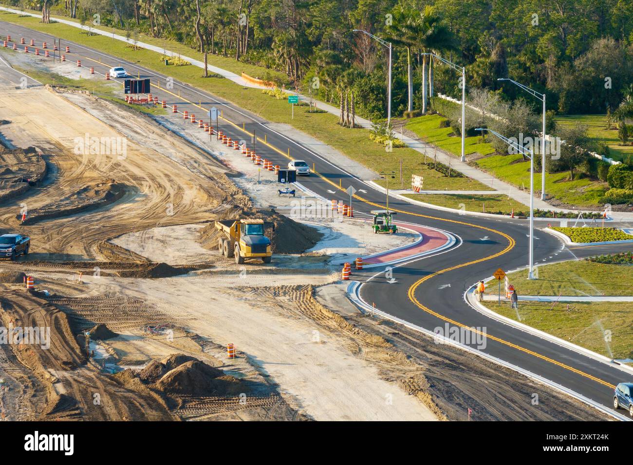 Construction project full circle hi-res stock photography and images - Alamy
