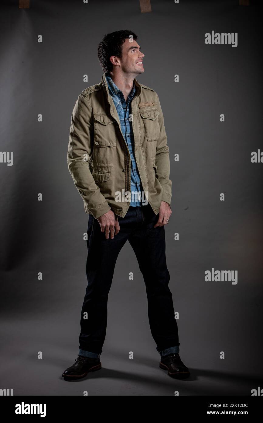 Jimmy Anderson Portrait Session Stock Photo - Alamy