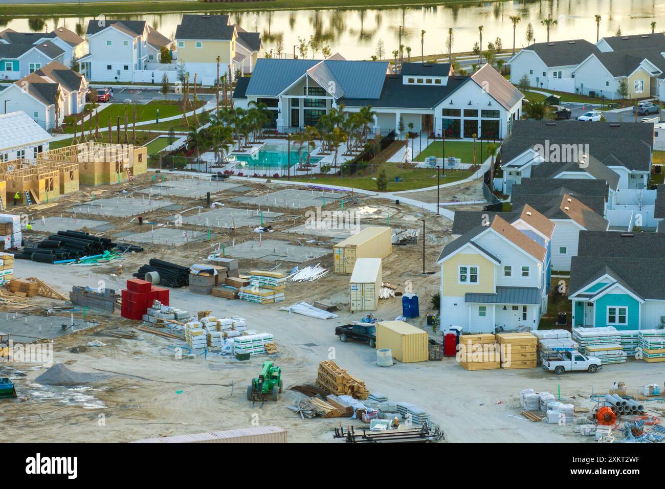 Constructing under frames hi-res stock photography and images - Alamy