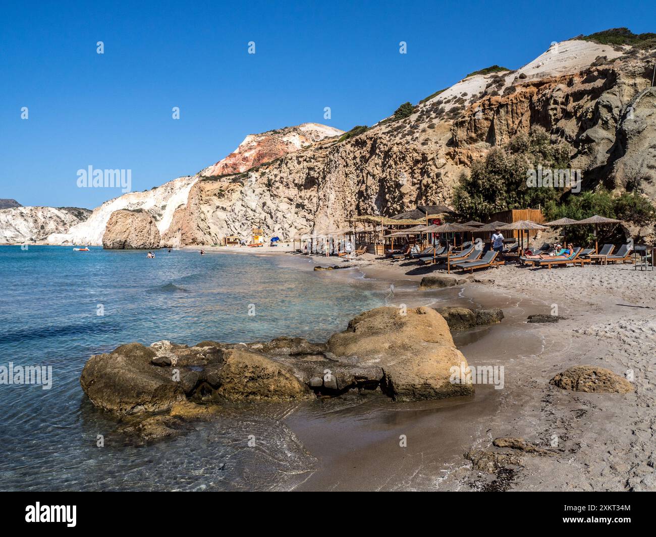 Milos island firiplaka hi-res stock photography and images - Alamy