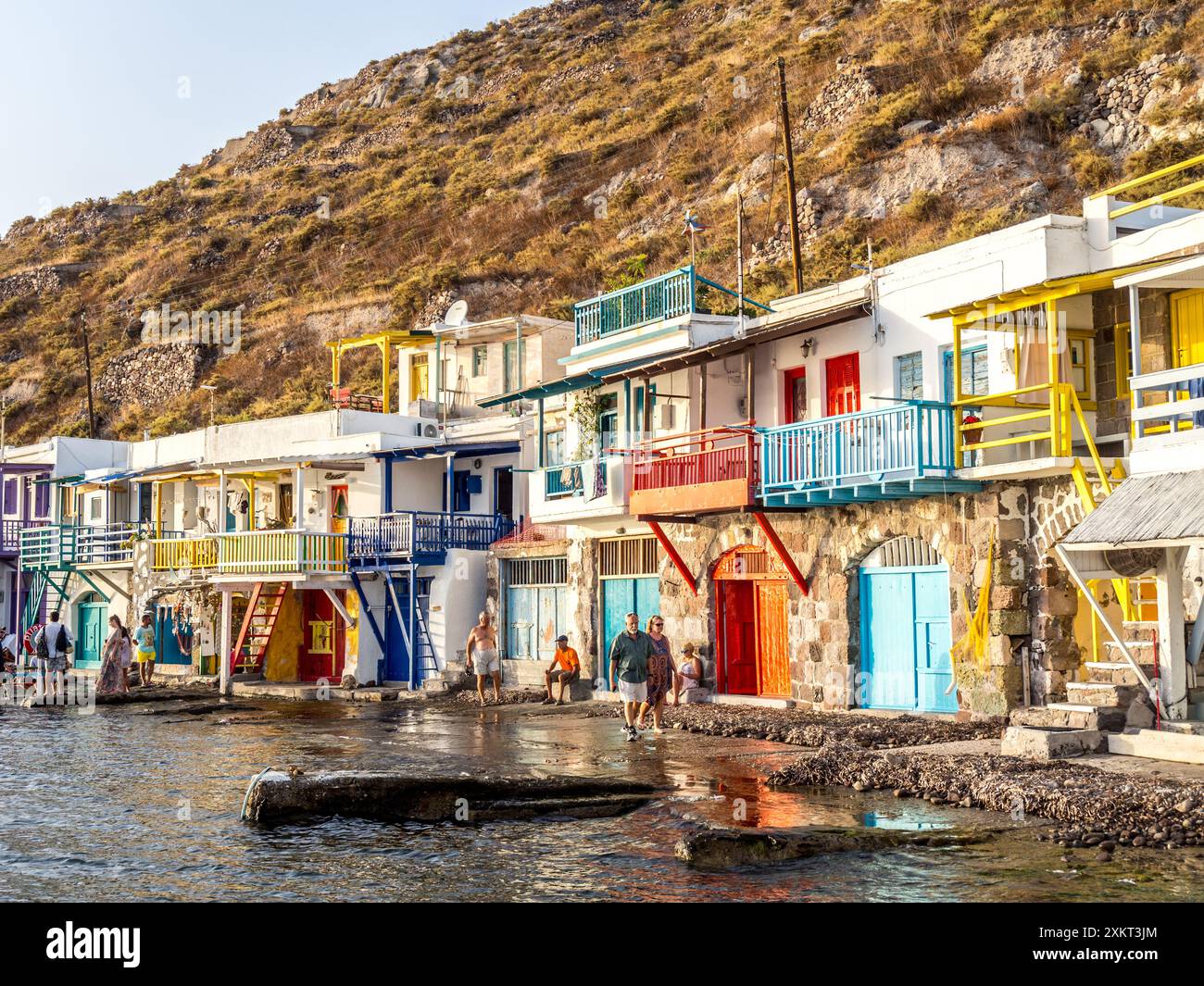 Traditional greek fishermen village hi-res stock photography and images ...
