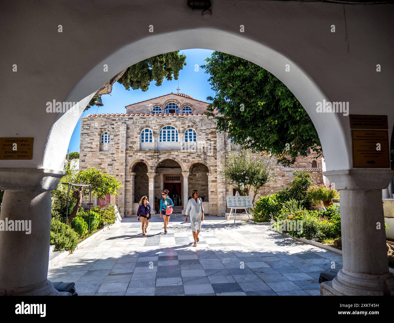 Church panagia ekatontapiliani hi-res stock photography and images - Alamy