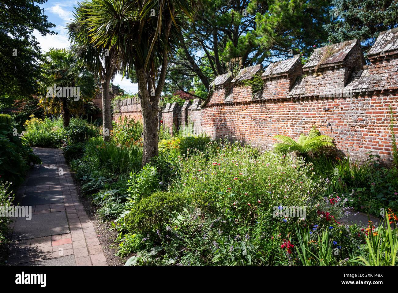Bishop's Palace Gardens, a peaceful lush public garden in the centre of ...