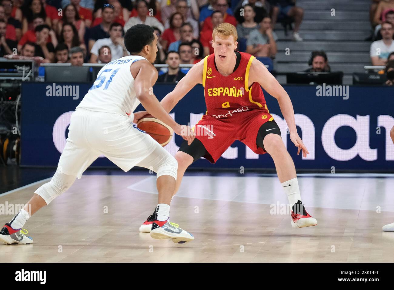 Alberto Díaz of Spain s during match Spain and Puerto Rico to ...