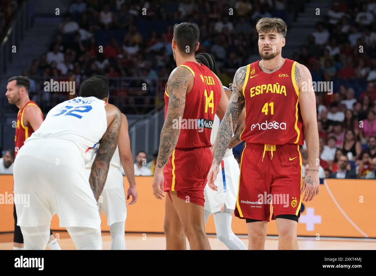 Juancho Hernangomez of Spain s during match Spain and Puerto Rico to ...