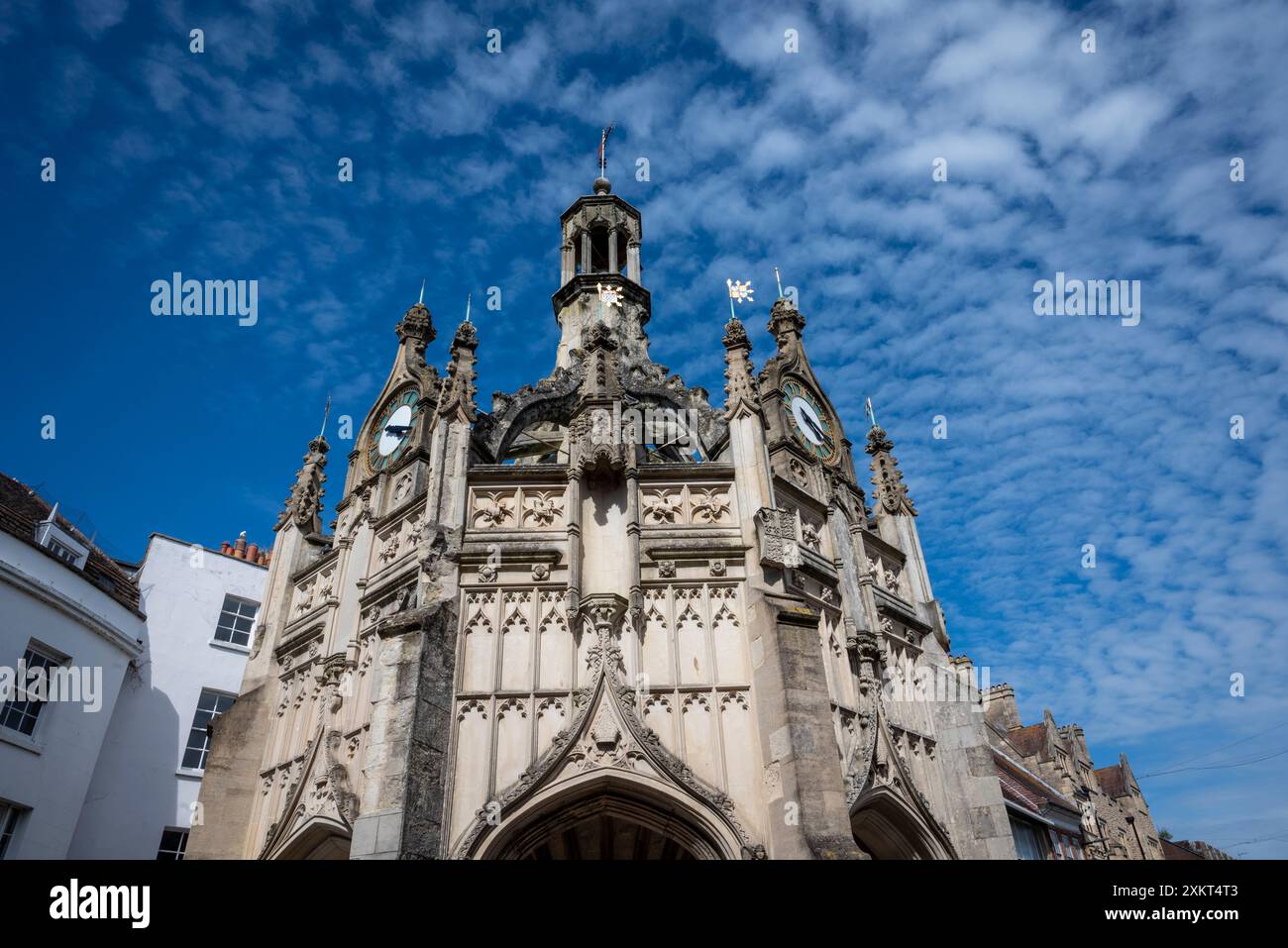 Chichester Cross, an elaborate Perpendicular market cross in the centre ...