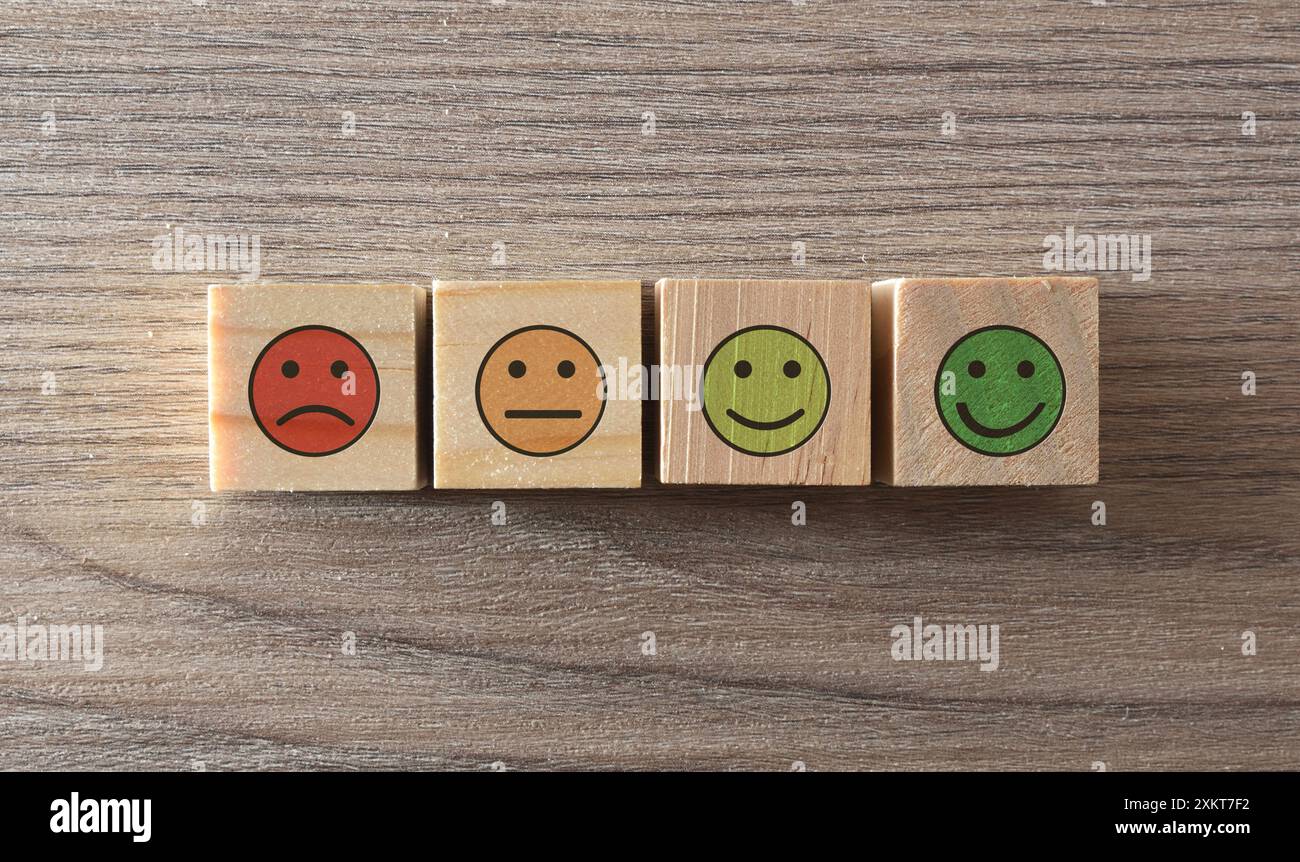 Emoticons positive negative hi-res stock photography and images - Alamy