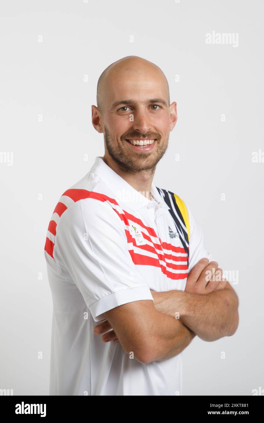 Brussels, Belgium. 19th July, 2024. Thirion Sébastien pictured during a ...