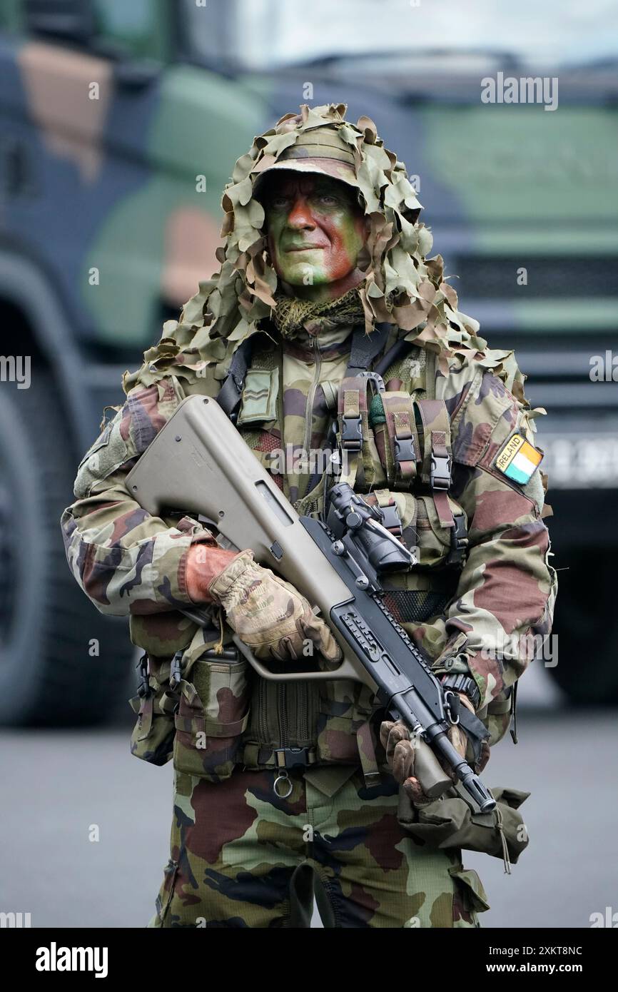 Corporal Brendan McCarthy, a senior software developer with sage ...