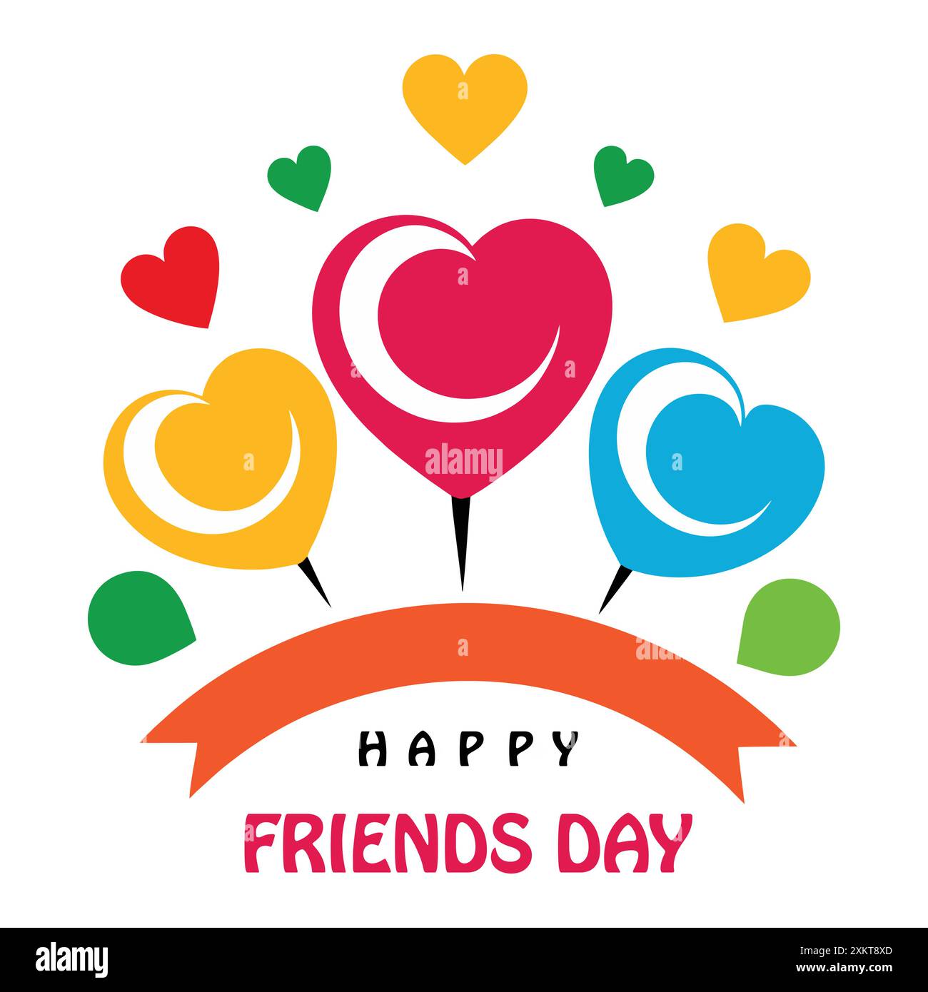 Happy friendship day 2024 hi-res stock photography and images - Alamy