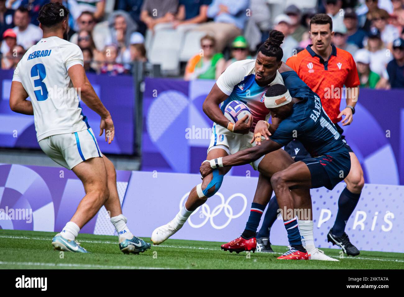 Jefferson-Lee Joseph (France), Rugby Sevens, Men's Pool C between ...