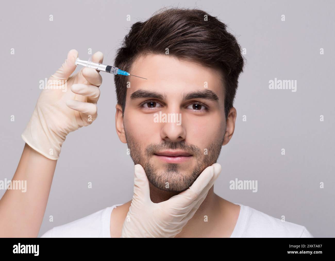 Forehead filler hi-res stock photography and images - Alamy