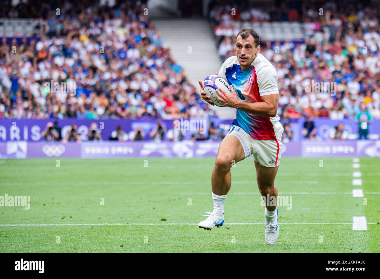 Paulin Riva (France), Rugby Sevens, Men's Pool C between France and ...