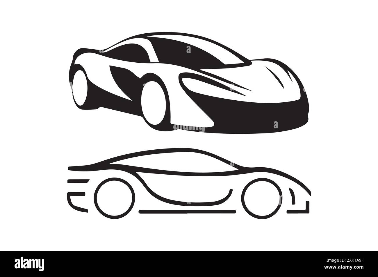 Car vector image Stock Vector Image & Art - Alamy