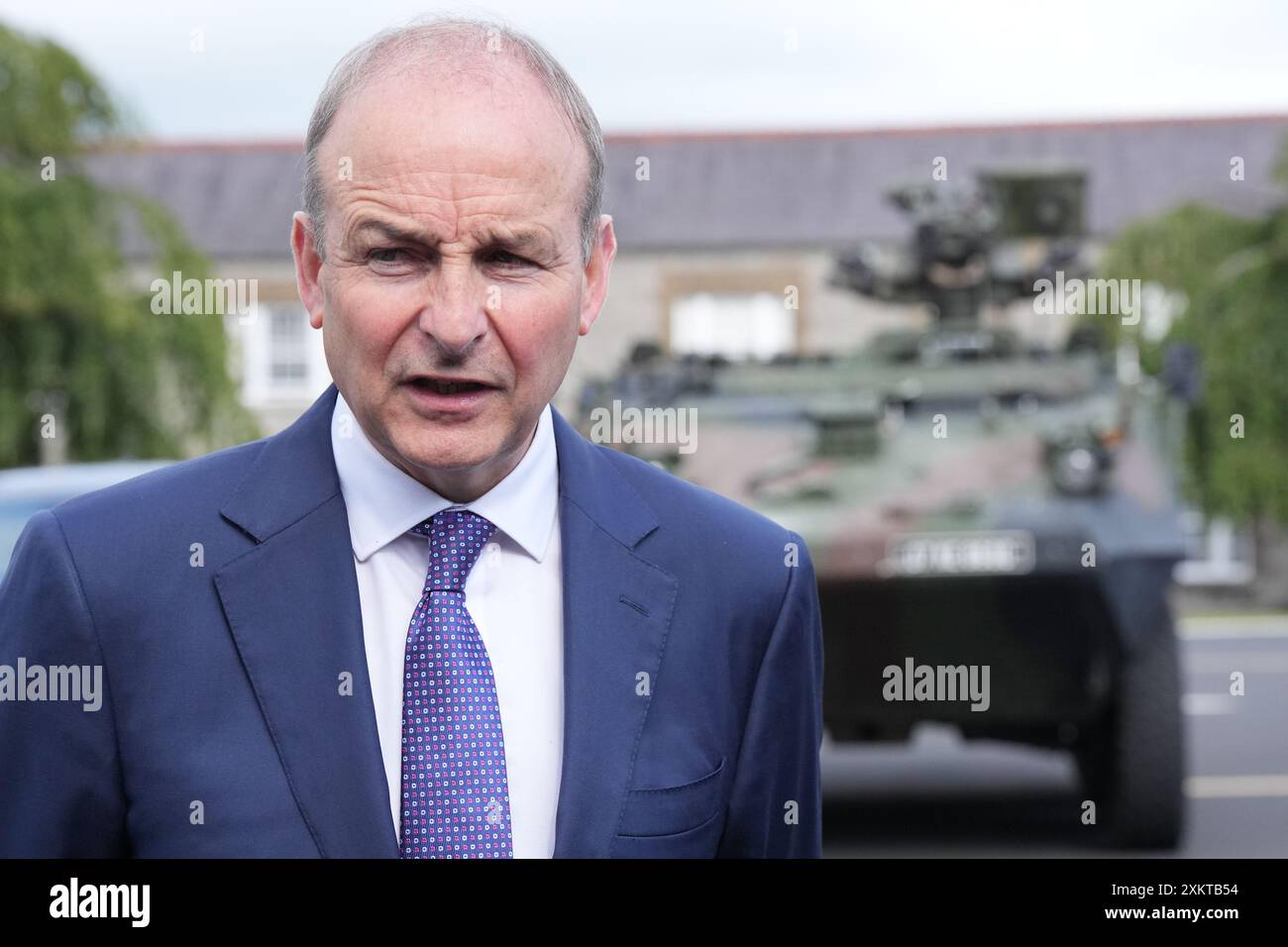 Micheal martin defence forces hi-res stock photography and images - Alamy