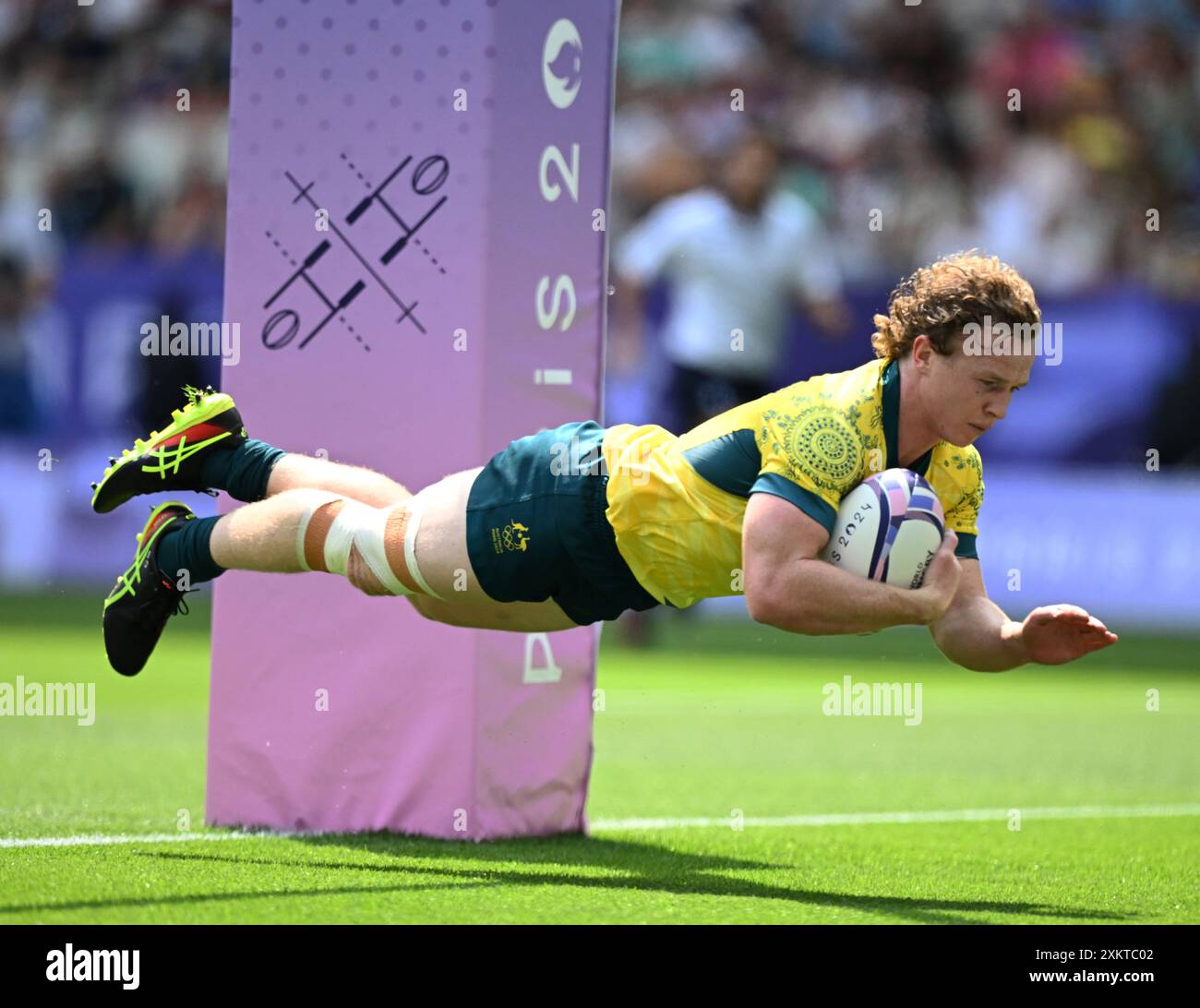 Paris-France, July 24, 2024, Paris2024 Olympic Games, Rugby, match ...