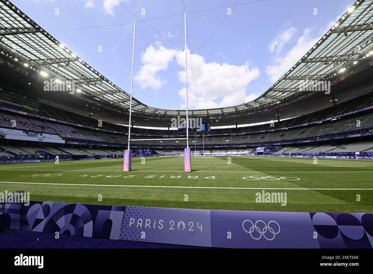 Paris-France, July 24, 2024, Paris2024 Olympic Games, Rugby, match at ...