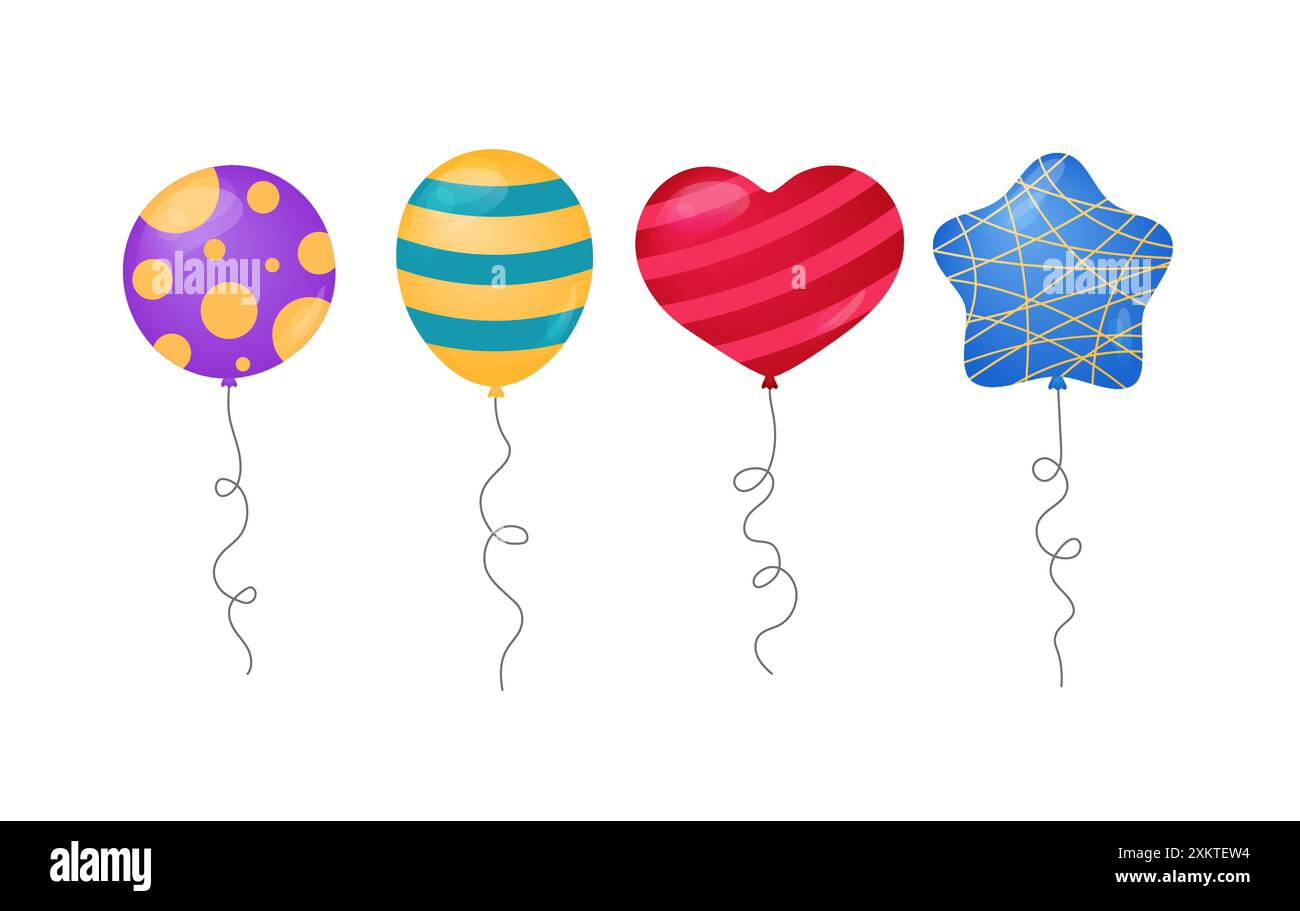 Various shapes of balloon hi-res stock photography and images - Alamy