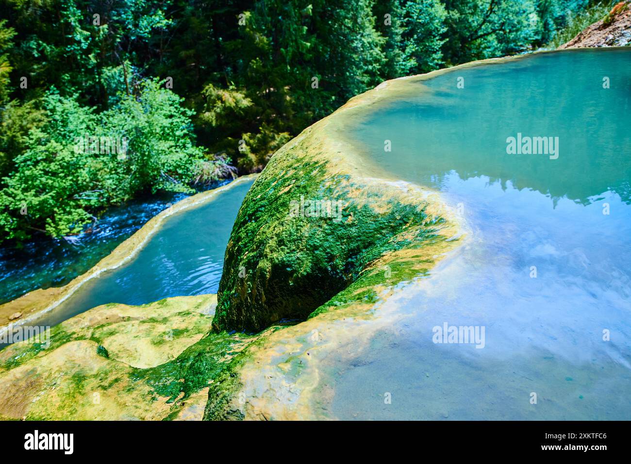 Aerial view mineral rich water hi-res stock photography and images - Alamy