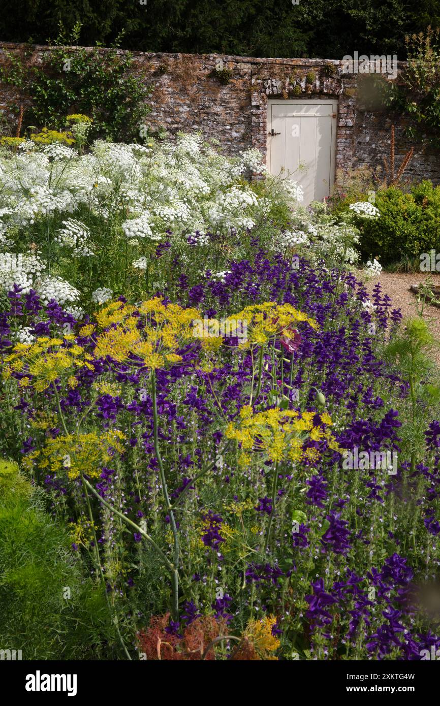 Rousham House Gardens, Rousham, Oxfordshire,England Stock Photo - Alamy