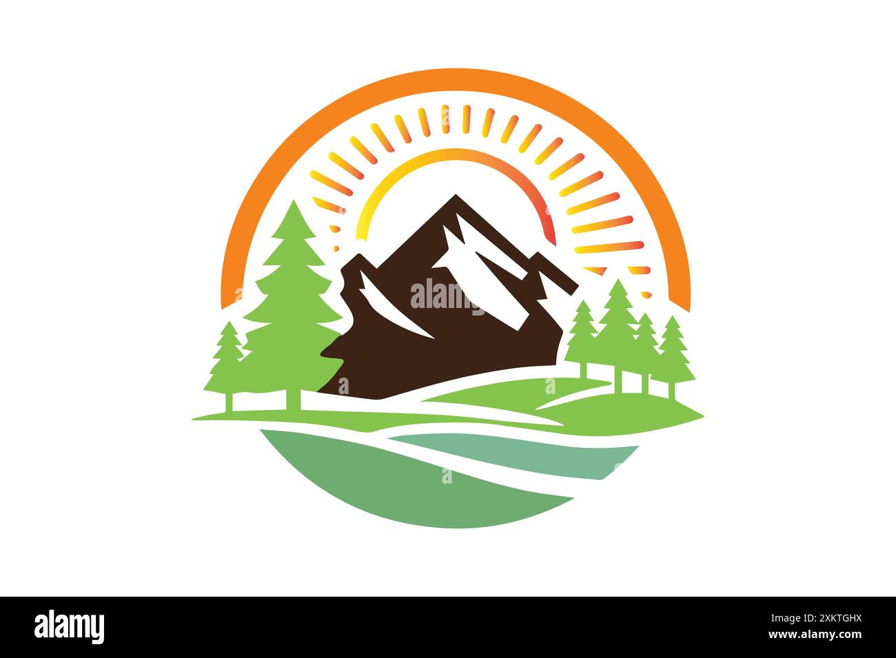 Summer camp usa Stock Vector Images - Alamy