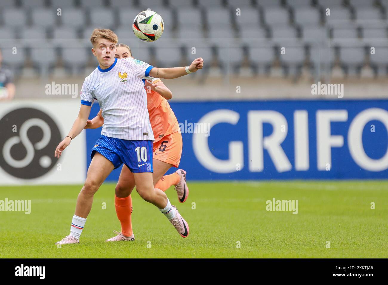 Kaunas, Lithuania. 24th July, 2024. KAUNAS, LITHUANIA - JULY 24: Lucie ...