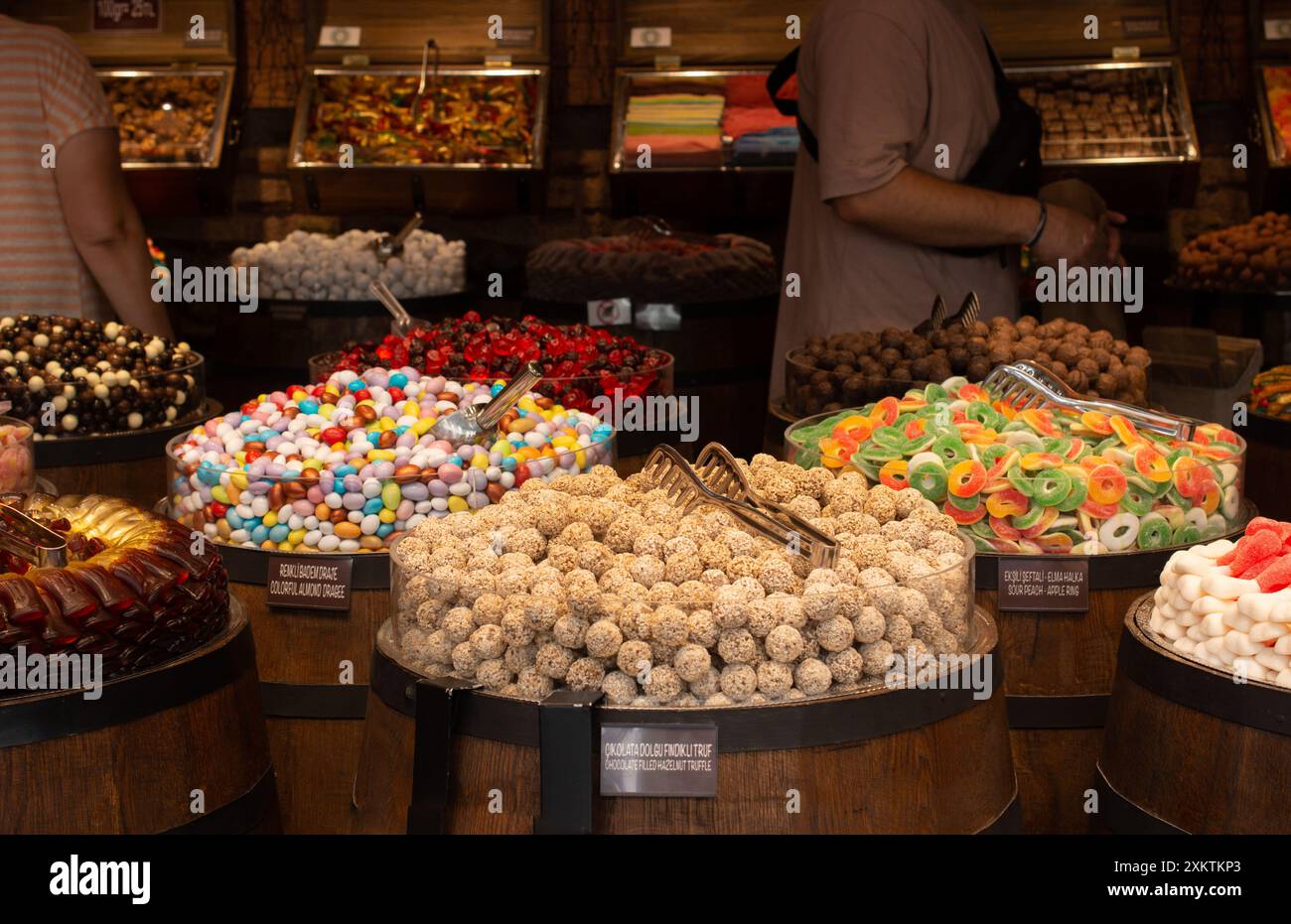 Large variety of sweets and candies Stock Photo - Alamy