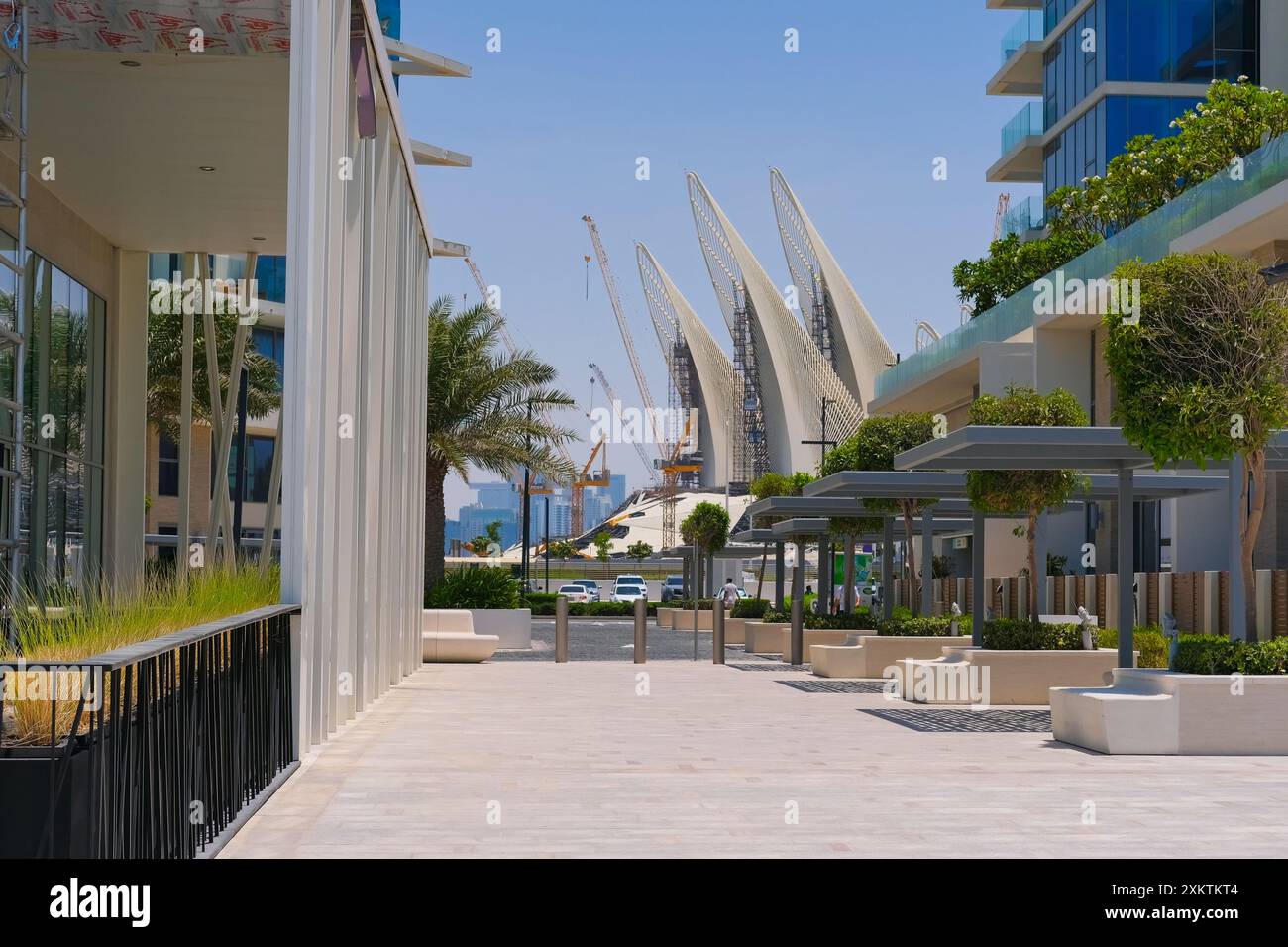 Five futuristic falcon wings of Sheikh Zayed National Museum under ...