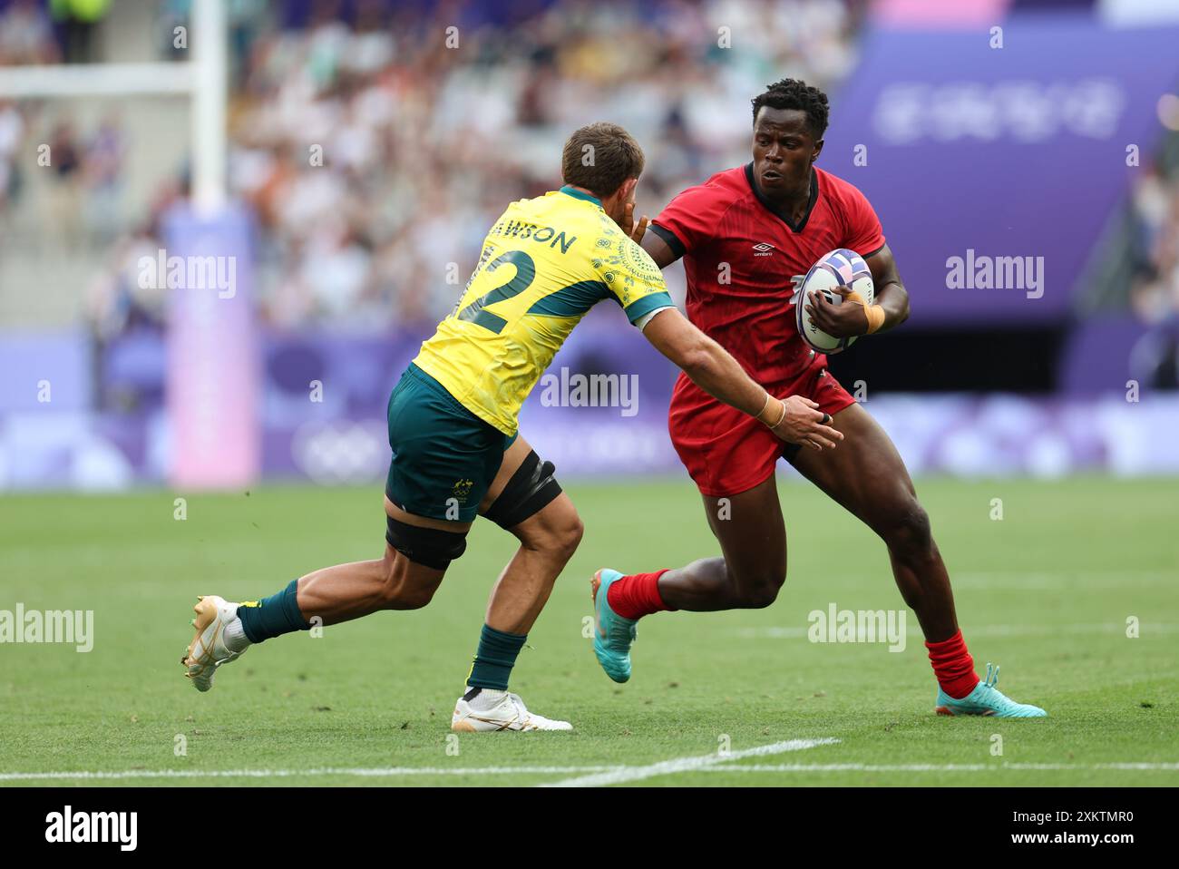 Julien Mattia/Le Pictorium - Rugby 7s - Paris 2024 - Australia, Kenya ...