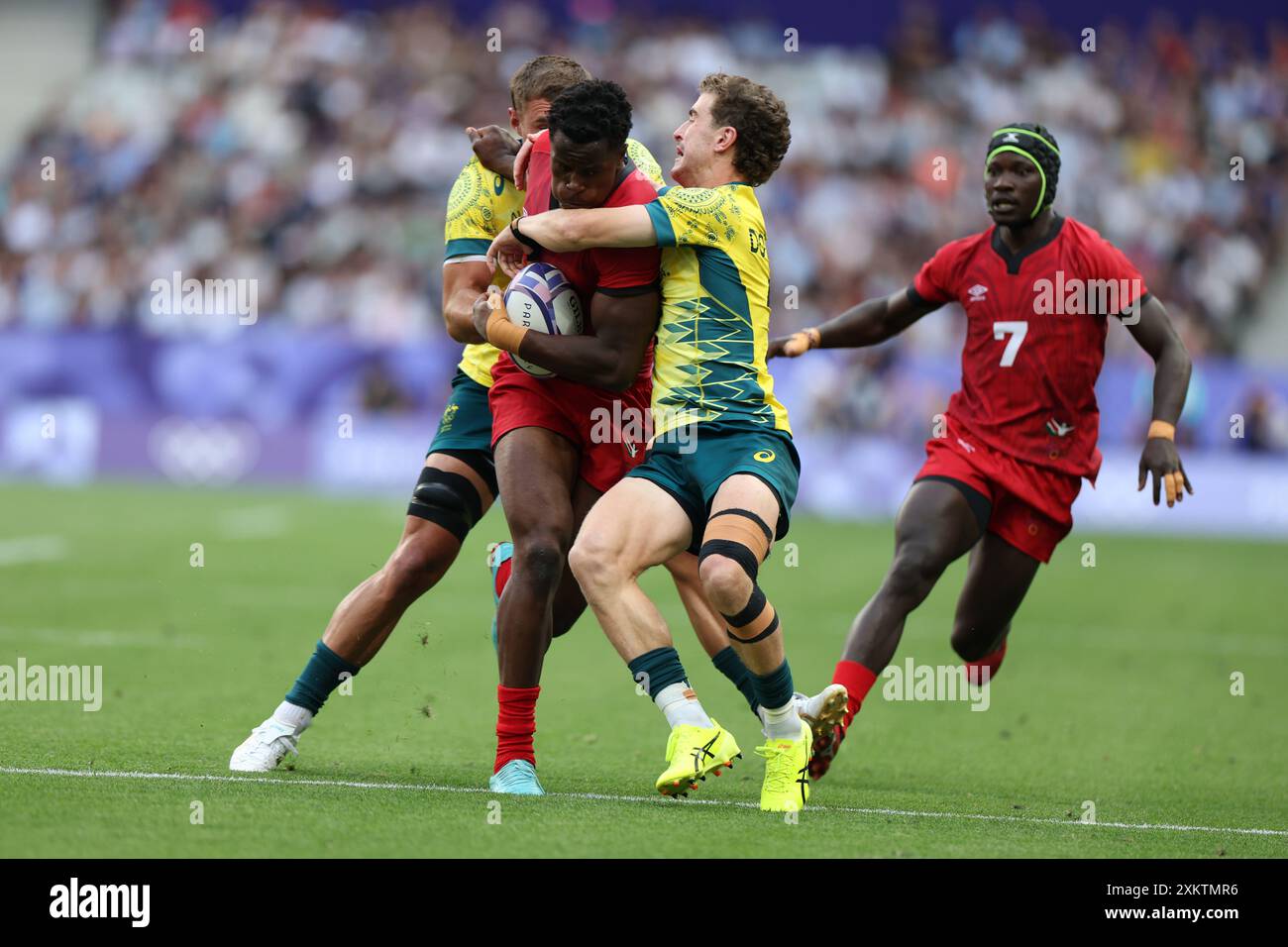 Julien Mattia/Le Pictorium - Rugby 7s - Paris 2024 - Australia, Kenya ...