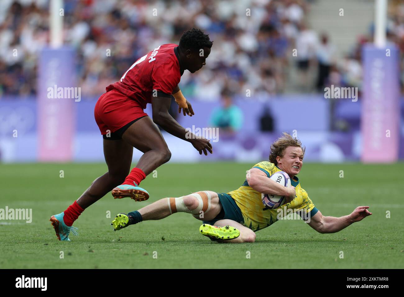 Julien Mattia/Le Pictorium - Rugby 7s - Paris 2024 - Australia, Kenya ...