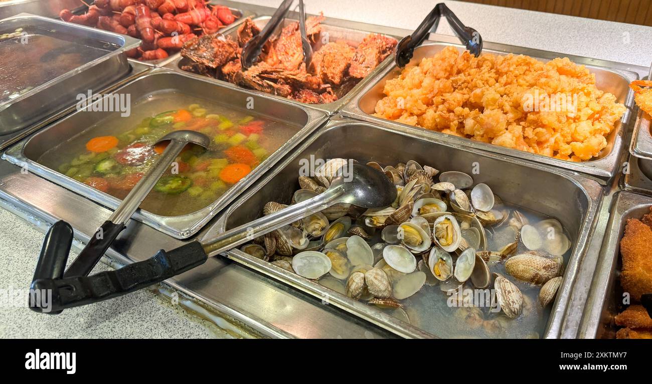 Selection fresh seafood vegetables hi-res stock photography and images ...