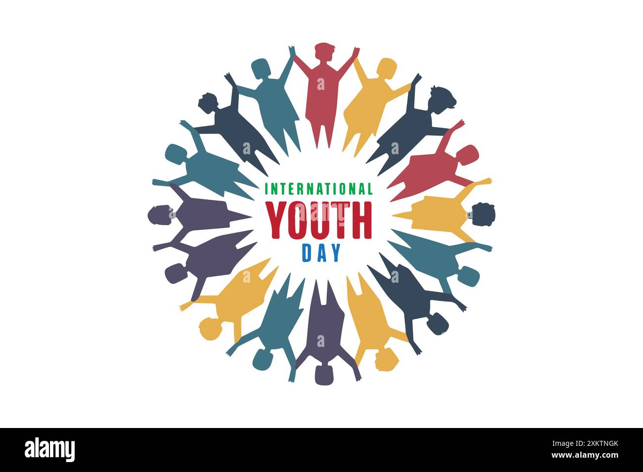 Youth day sticker hi-res stock photography and images - Alamy