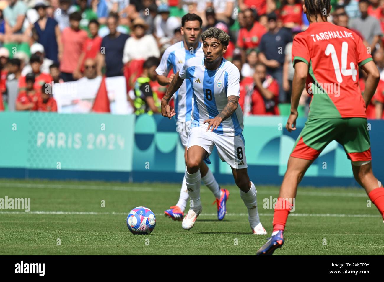 Cristian Medina of Argentina during the Football, Men's Group B ...