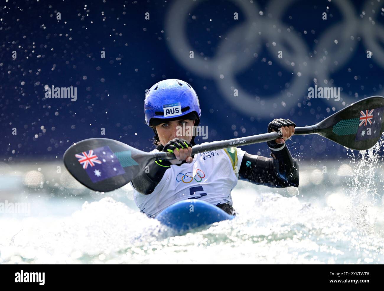 Paris, France. 24th July, 2024. Paris 2024 Olympic games. Canoe Slalom ...