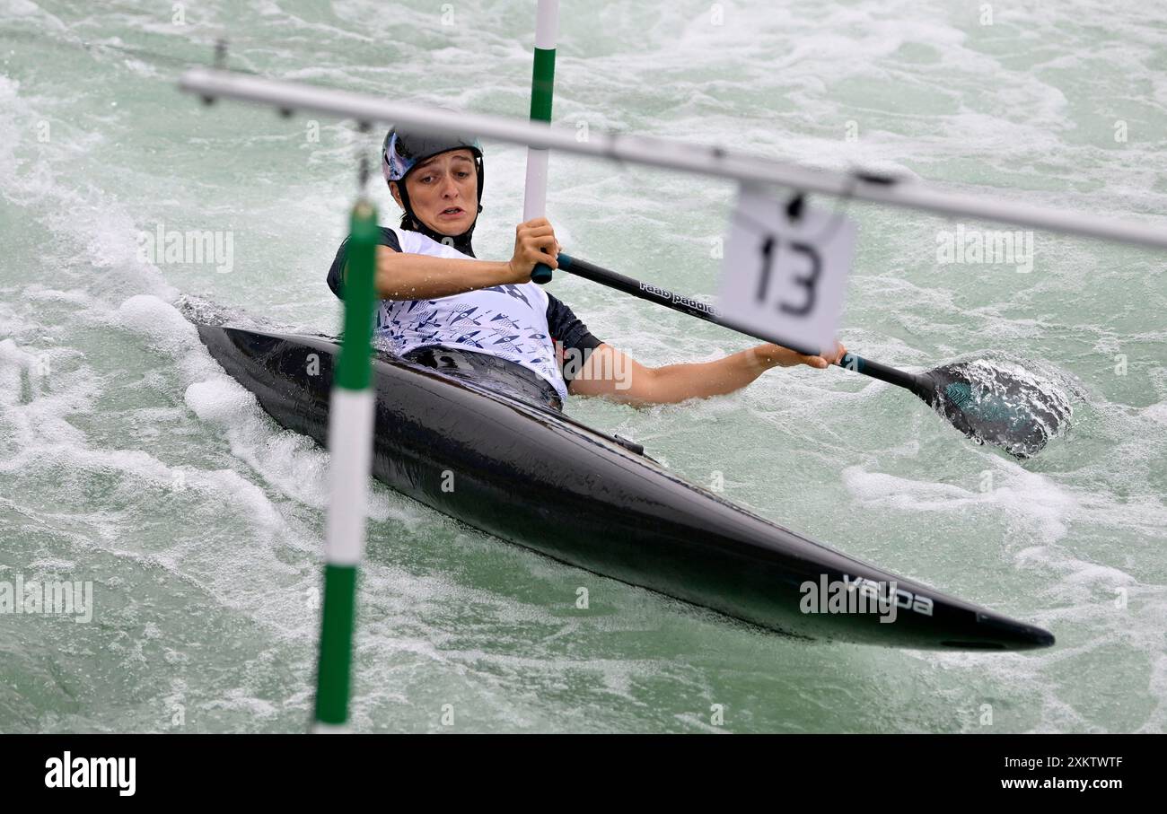 Paris, France. 24th July, 2024. Paris 2024 Olympic games. Canoe Slalom ...