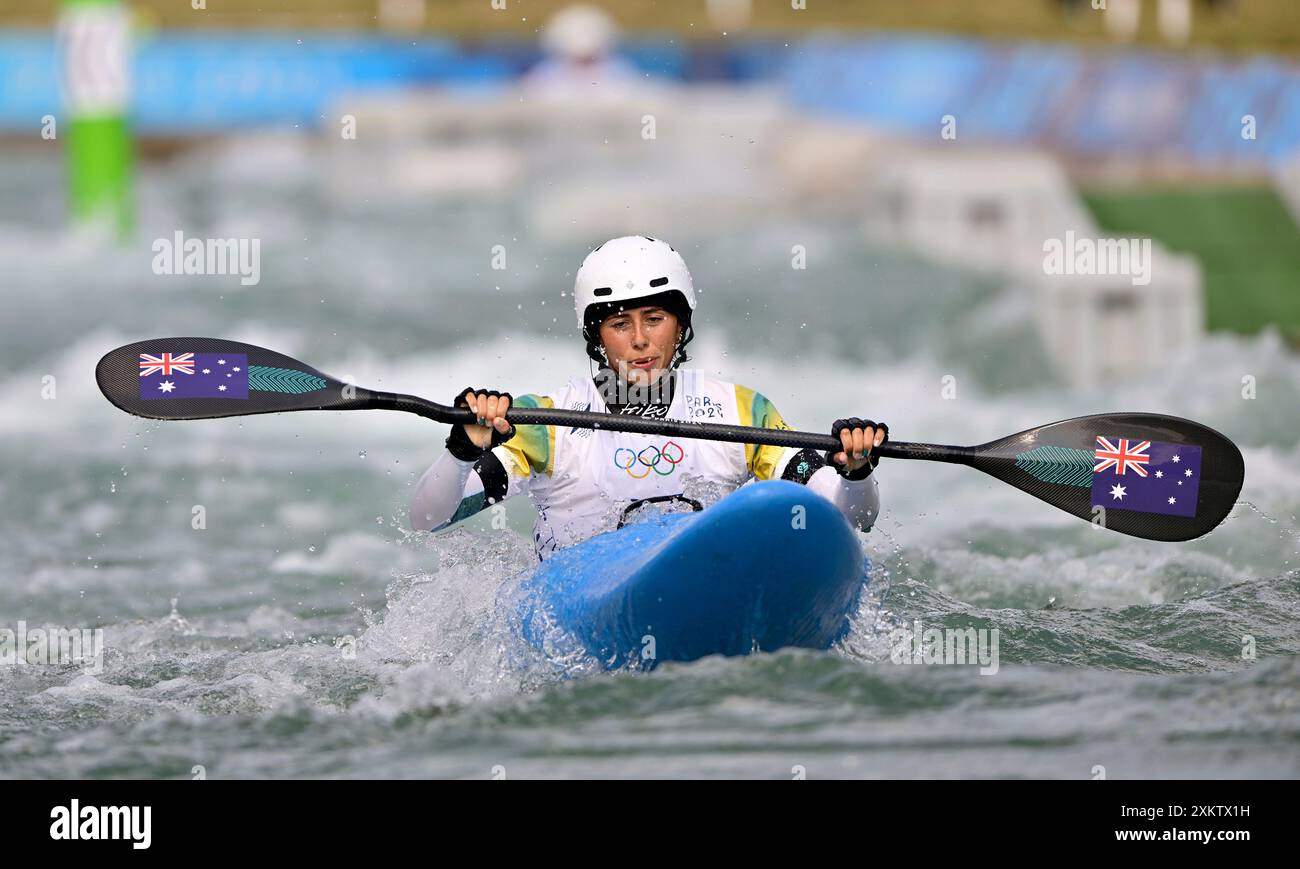 Paris, France. 24th July, 2024. Paris 2024 Olympic games. Canoe Slalom ...