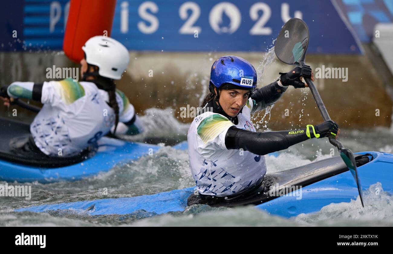 Paris, France. 24th July, 2024. Paris 2024 Olympic games. Canoe Slalom ...