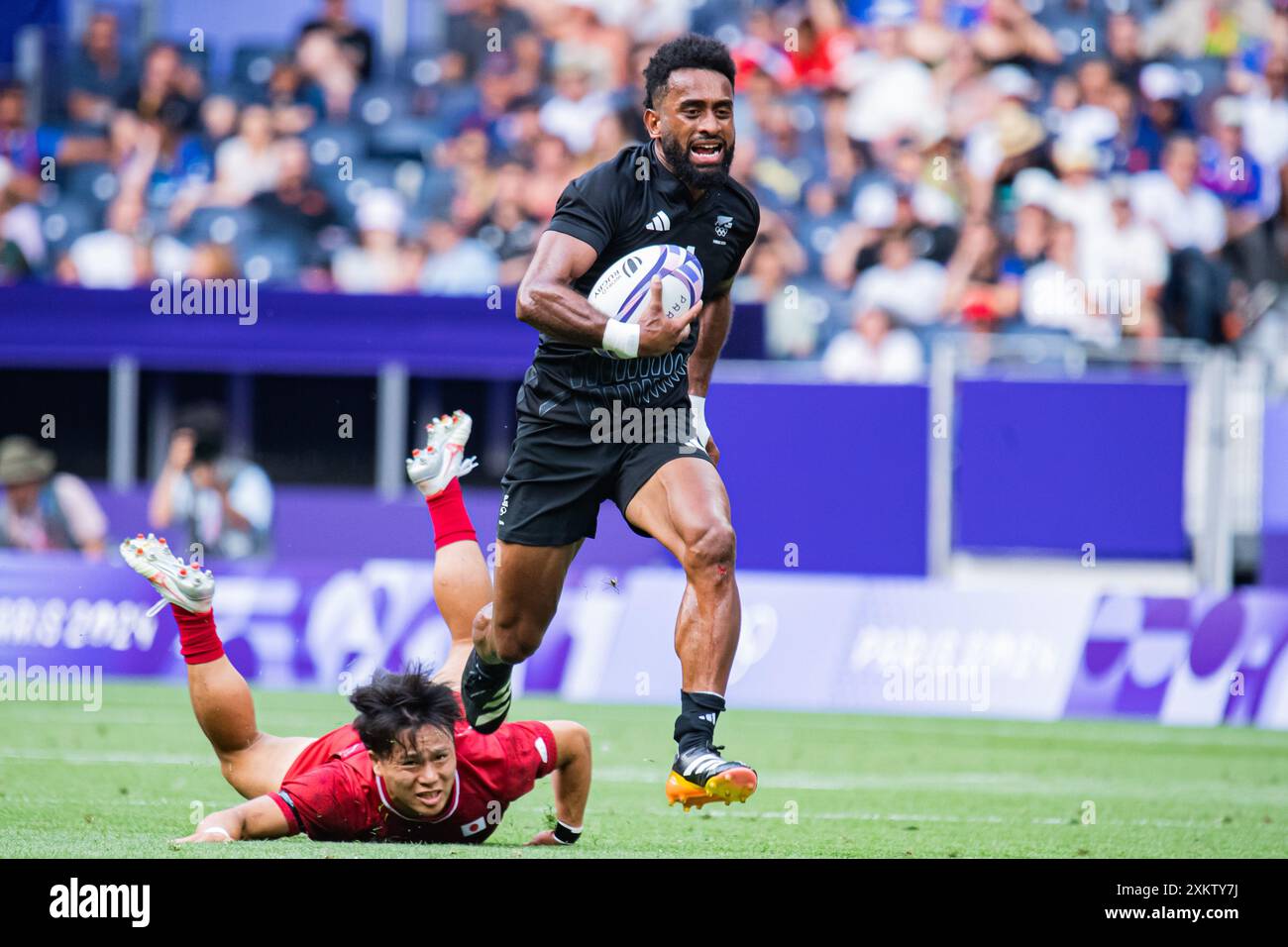 Akuila Rokolisoa (New Zealand), Rugby Sevens, Men's Pool A between New ...