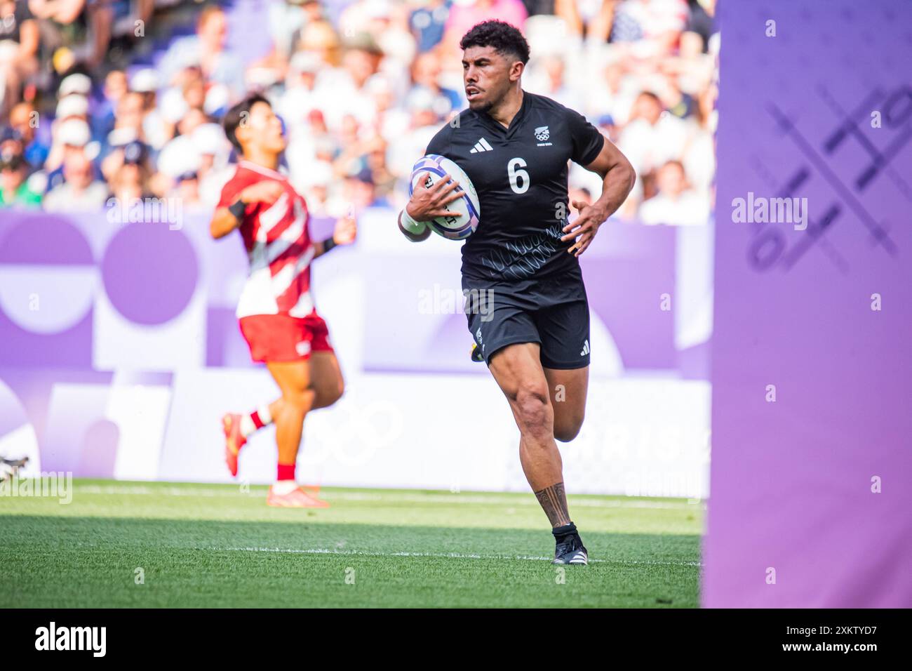 Ngarohi McGarvey-Black (New Zealand), Rugby Sevens, Men's Pool A ...