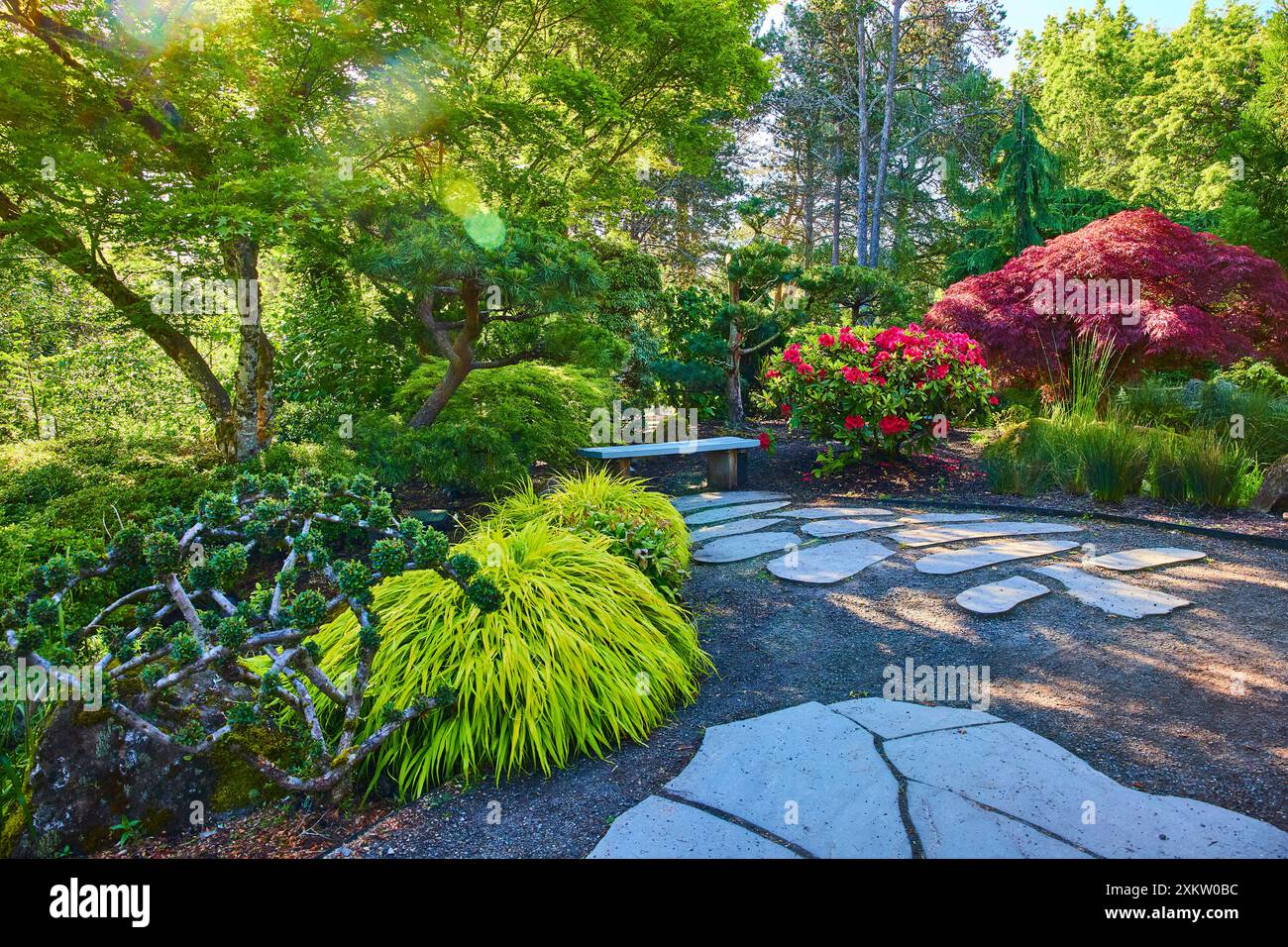 Gresham japanese garden hi-res stock photography and images - Alamy