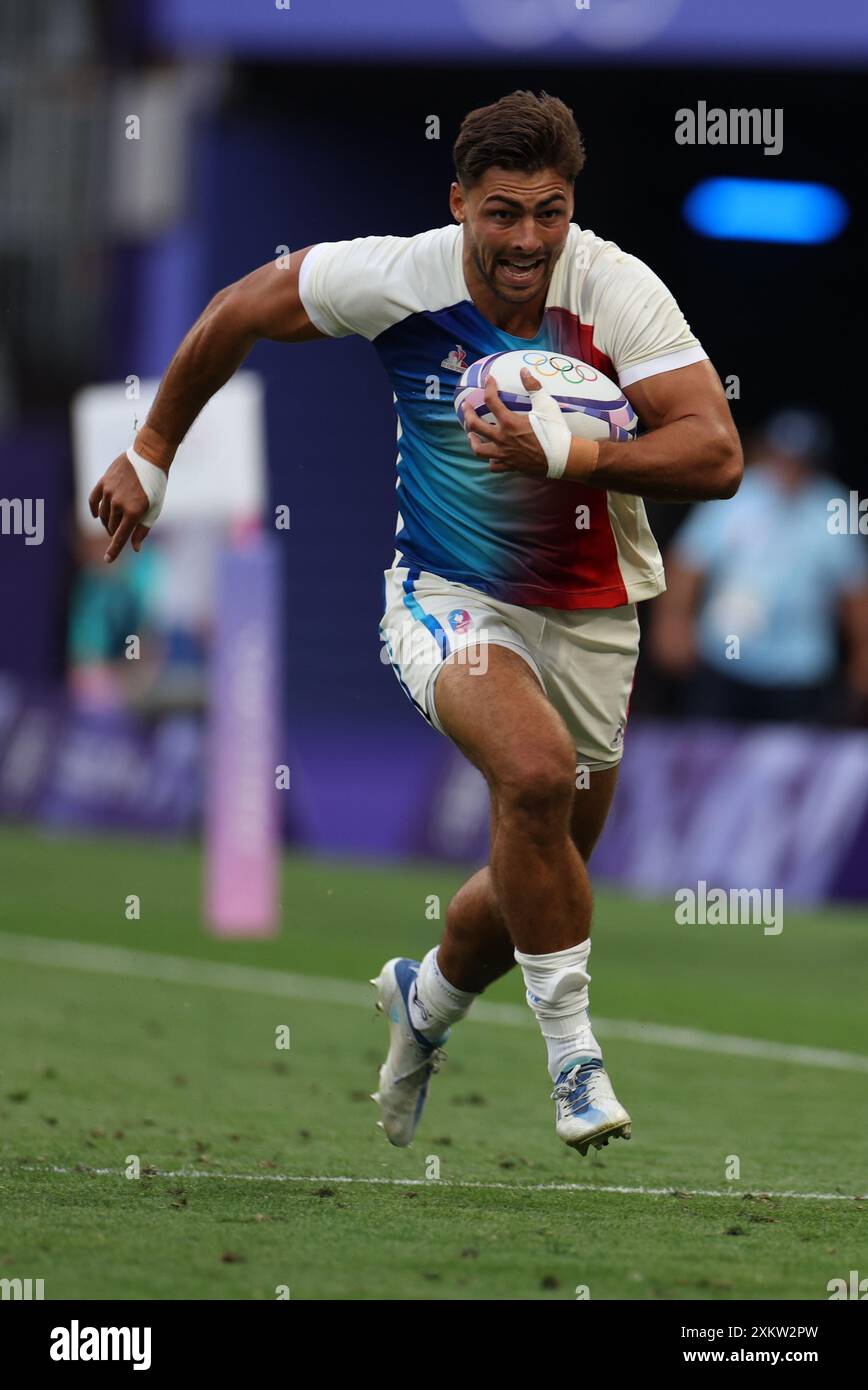 Julien Mattia/Le Pictorium - Rugby a 7 - Paris 2024 - France, Uruguay ...