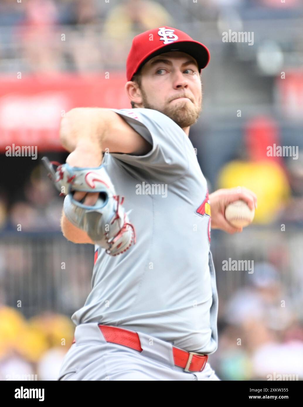 Pittsburgh, United States. 24th July, 2024. St. Louis Cardinals pitcher ...