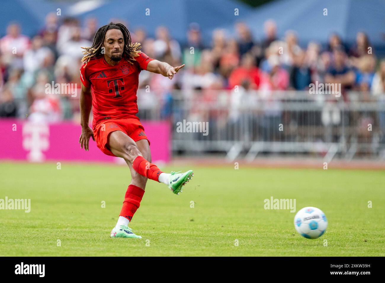 Rottach Egern, Germany. 24th July, 2024. Soccer: Bundesliga, Test ...
