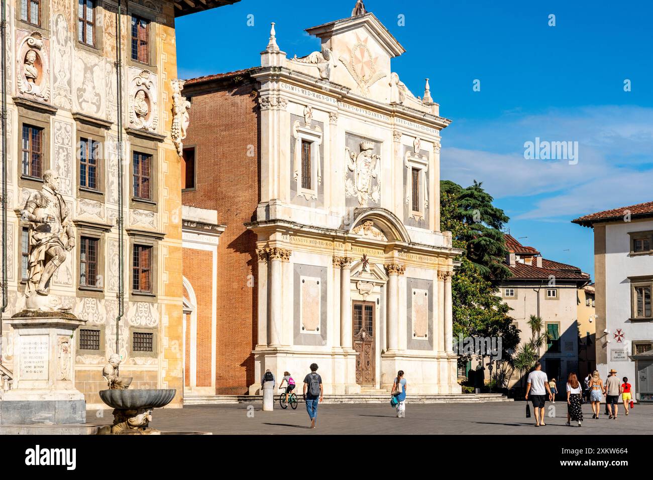 The Church of Santo Stefano dei Cavalieri, Piazza dei Cavalieri ...