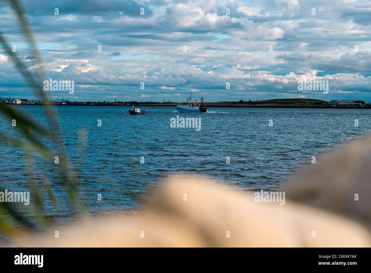 Hartlepool, Stunning view of Hartlepool Headland with its historic ...
